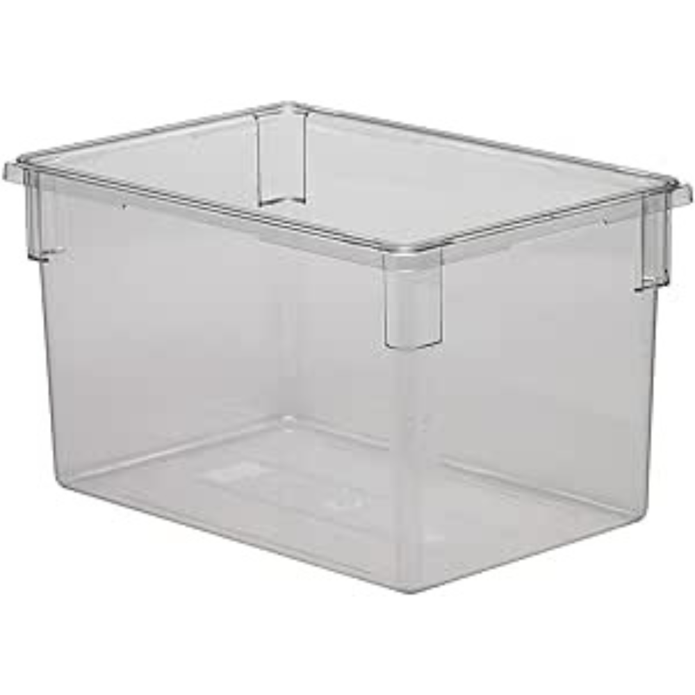 Caja sin tapa de policarbonato para alimentos, 46 x 66 x 38 cm , 83.3 ...